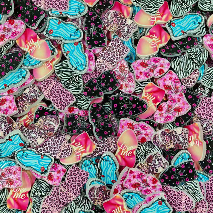 Acrylic Beads - DingDing (for beaded pen, keychains, phone chains ...